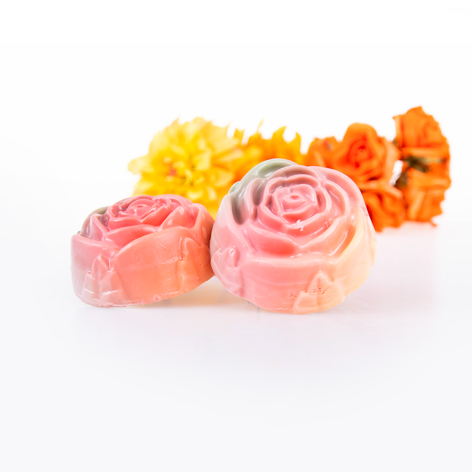 Spring Flower Luxury Soap Rose - Cruelty-Free - Paraben-Free - Palm Oil ...